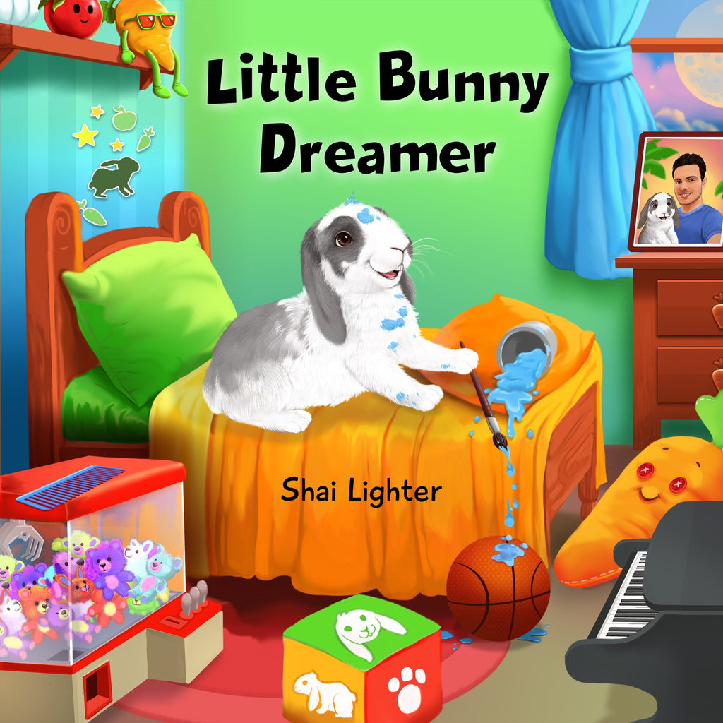 Little Bunny Dreamer - Book by Bini the Bunny and Shai Lighter - Hardc ...